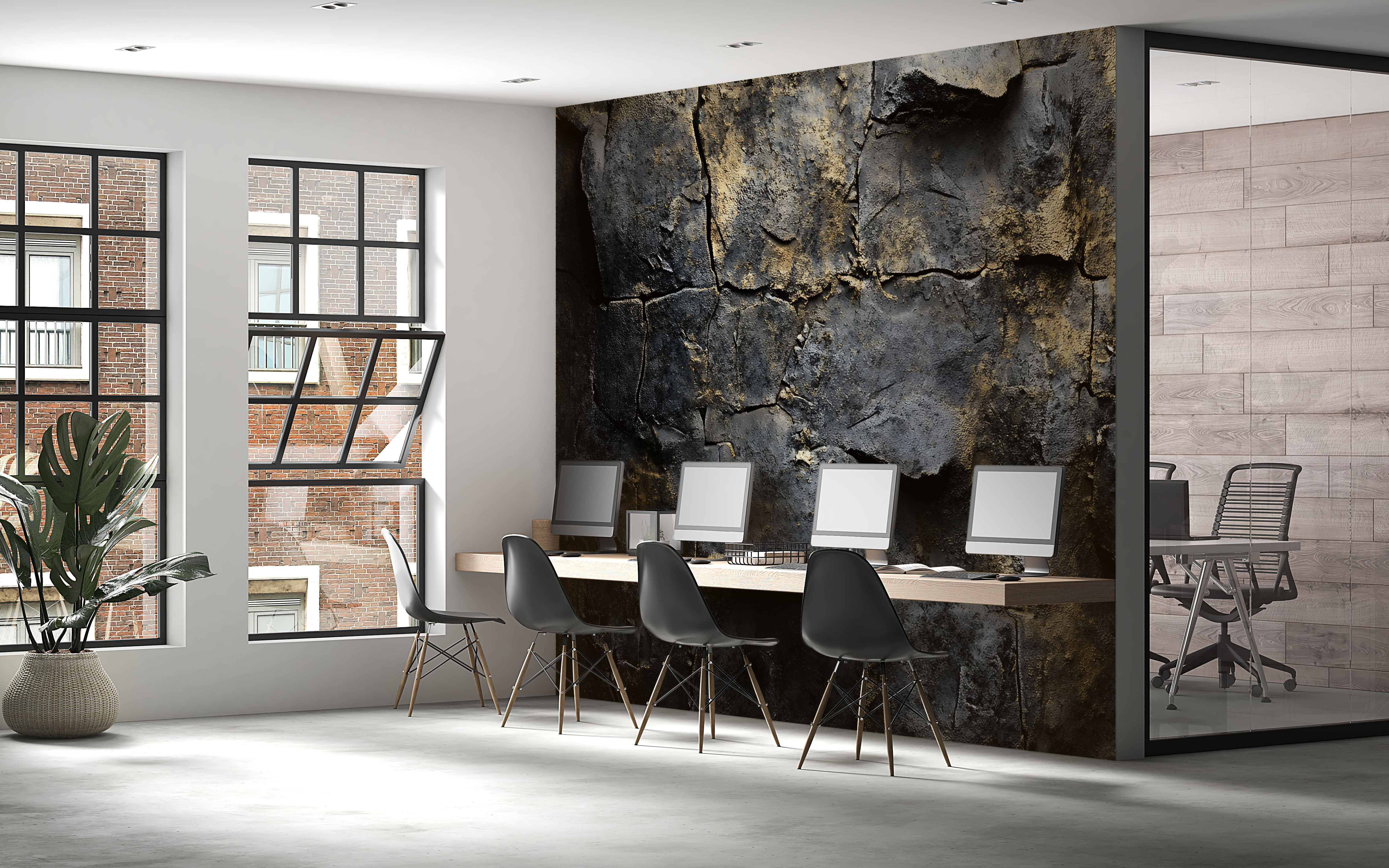 Dakota Fields Luxury Abstract Water Ripple Wall Mural – Modern Textured ...