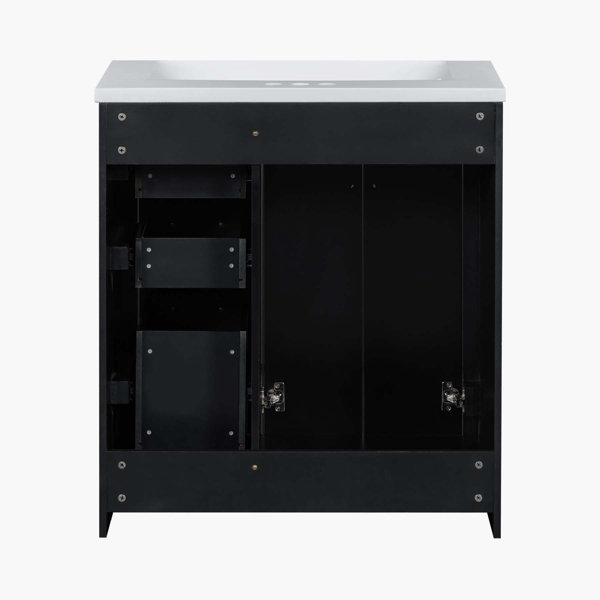 Beyong 30" W x 18" D x 34" H Single Bathroom Vanity & Reviews | Wayfair