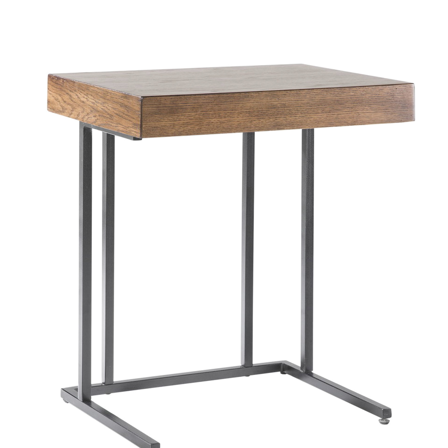 Latitude Run® Pull Up Work Table For Different Spaces - , Solid Wood ...