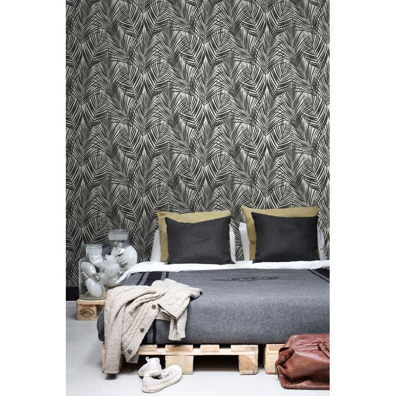 Beachcrest Home Vinay Floral Roll & Reviews | Wayfair