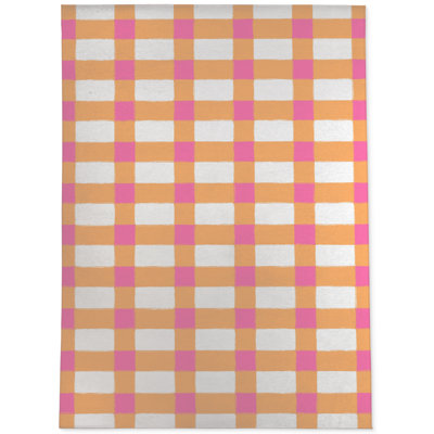 Gracie Oaks Plaid Rug | Wayfair