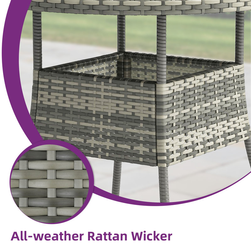 Winston Porter Outdoor Round Patio Table | Wayfair