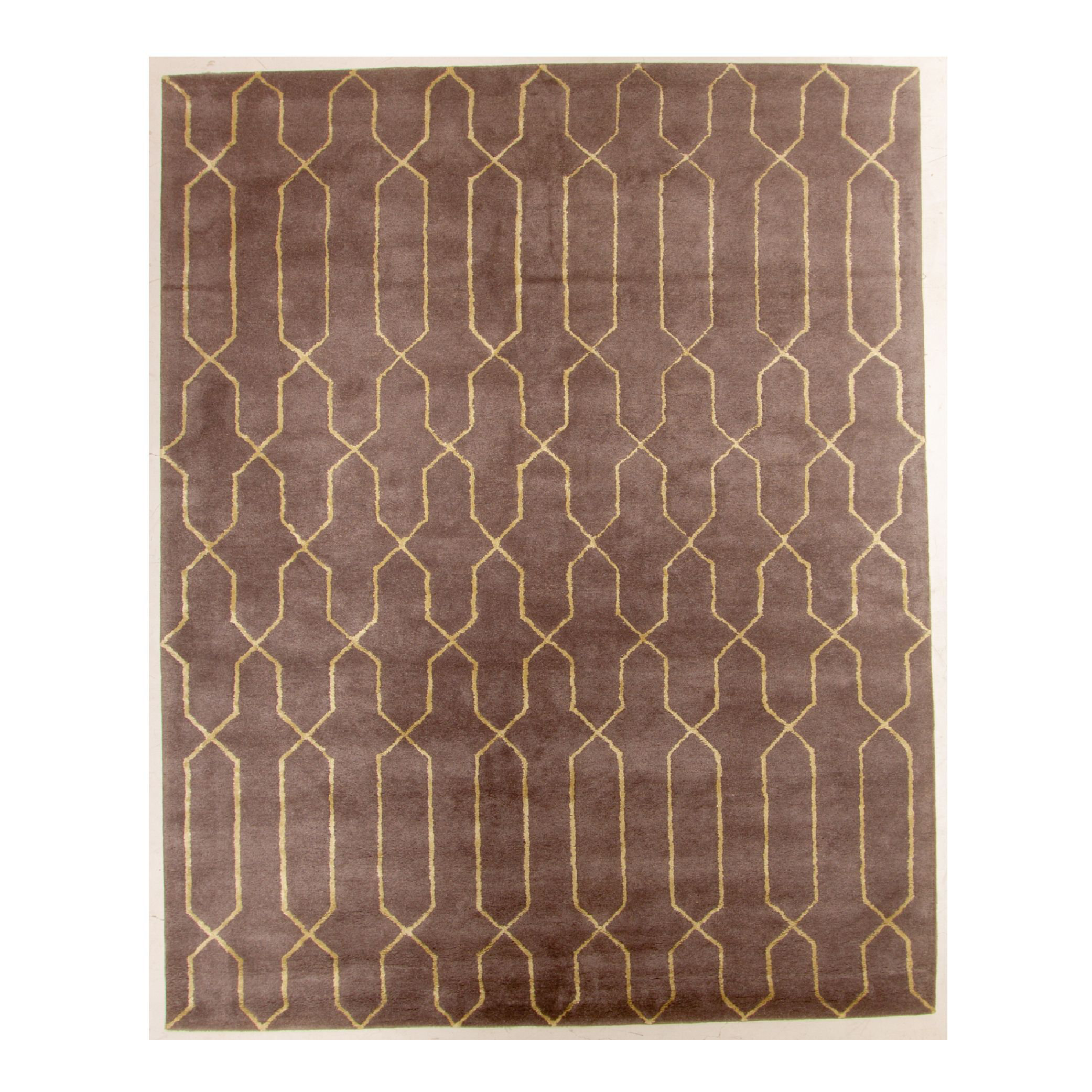 String Matter Rectangle 8' X 10' Area Rug with Non-Slip Backing | Wayfair