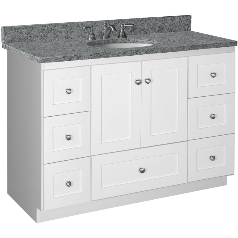 Simplicity by Strasser Simplicity 48" Single Bathroom Vanity | Wayfair