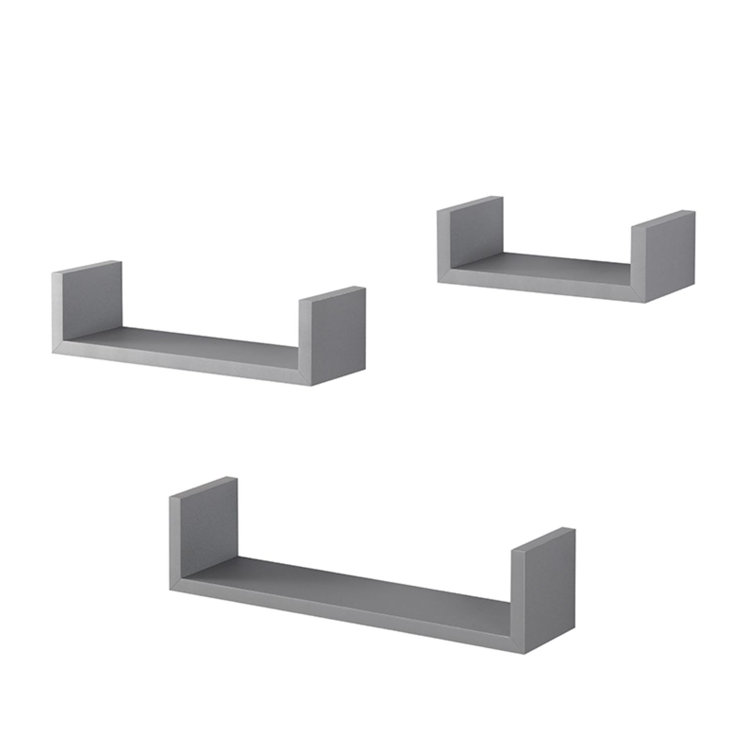 17 Stories Caulen 3 Piece Floating Shelf Set & Reviews | Wayfair.co.uk