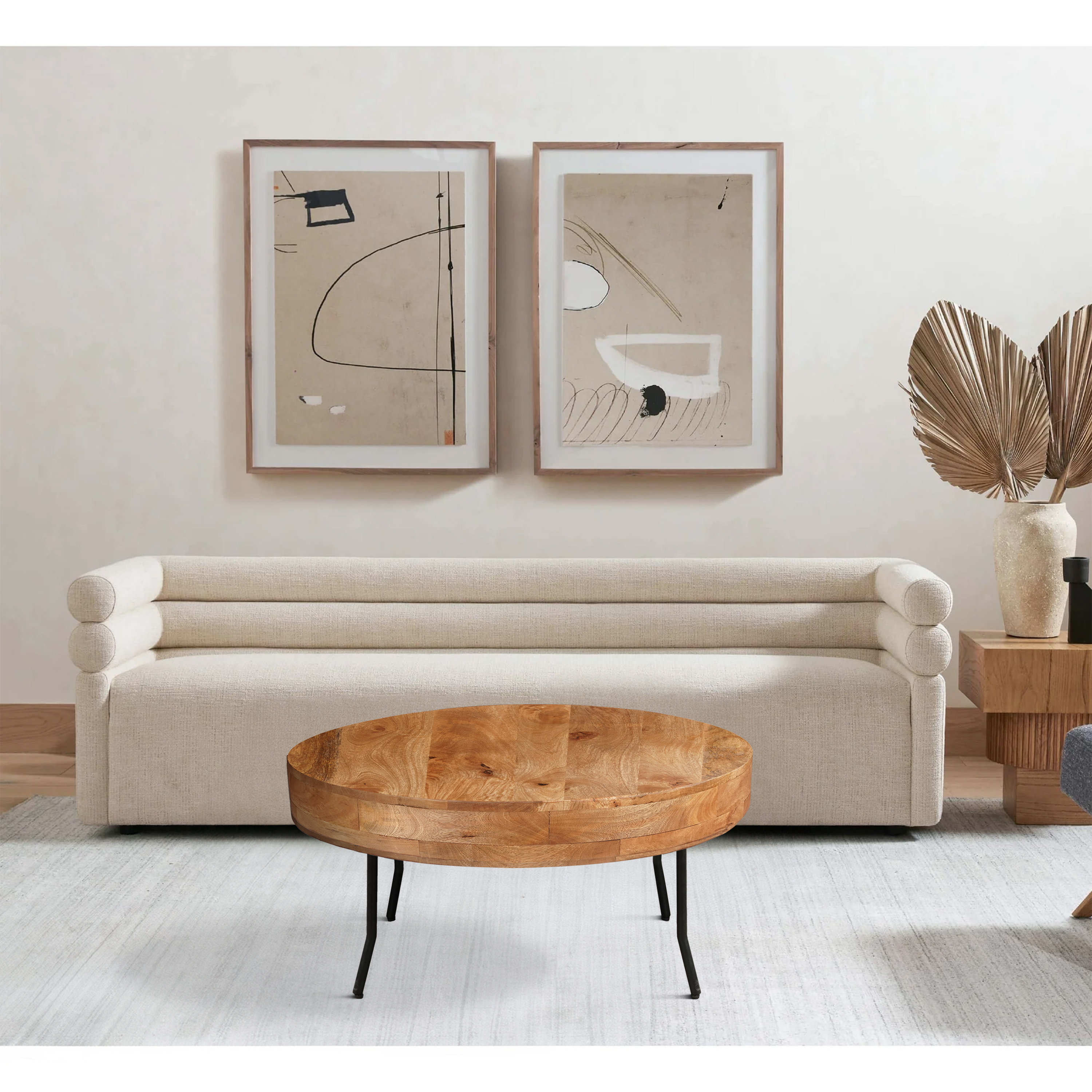 Wade Logan® Beki Coffee Table with Metal Legs & Reviews - Wayfair Canada