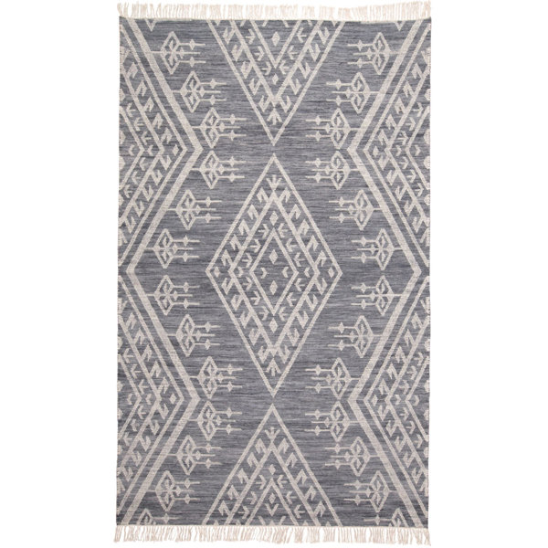 Union Rustic Adhil Flatweave Geometric Rug & Reviews | Wayfair