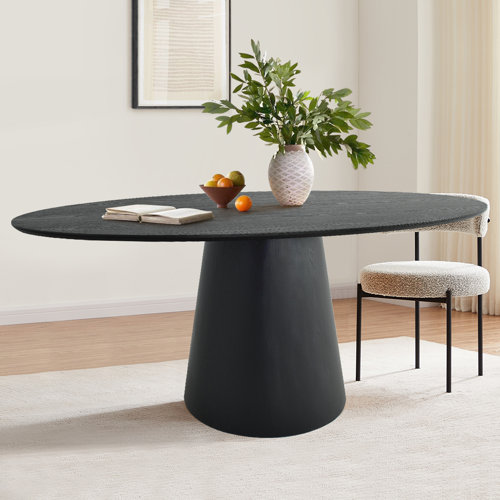 Oval Pedestal Kitchen & Dining Tables You'll Love | Wayfair