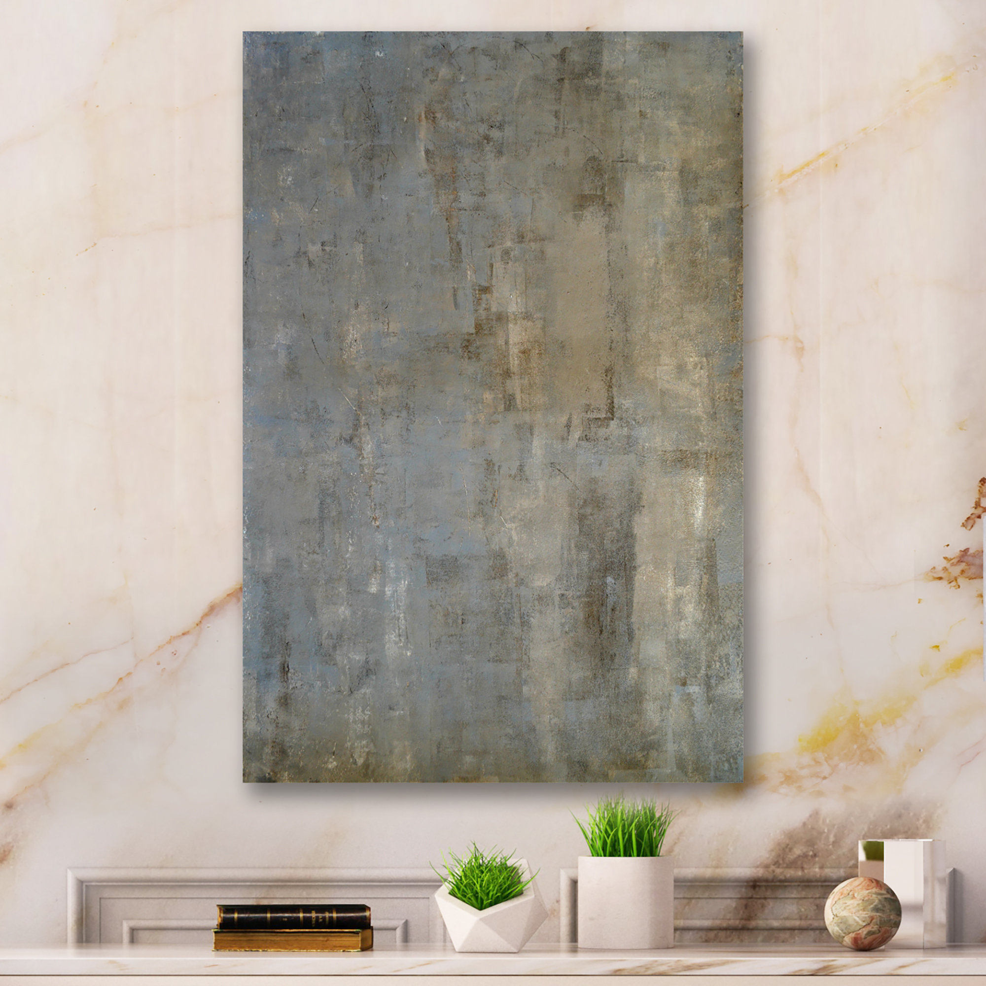 17 Stories Gray And Brown Colorfields III - Modern & Contemporary ...