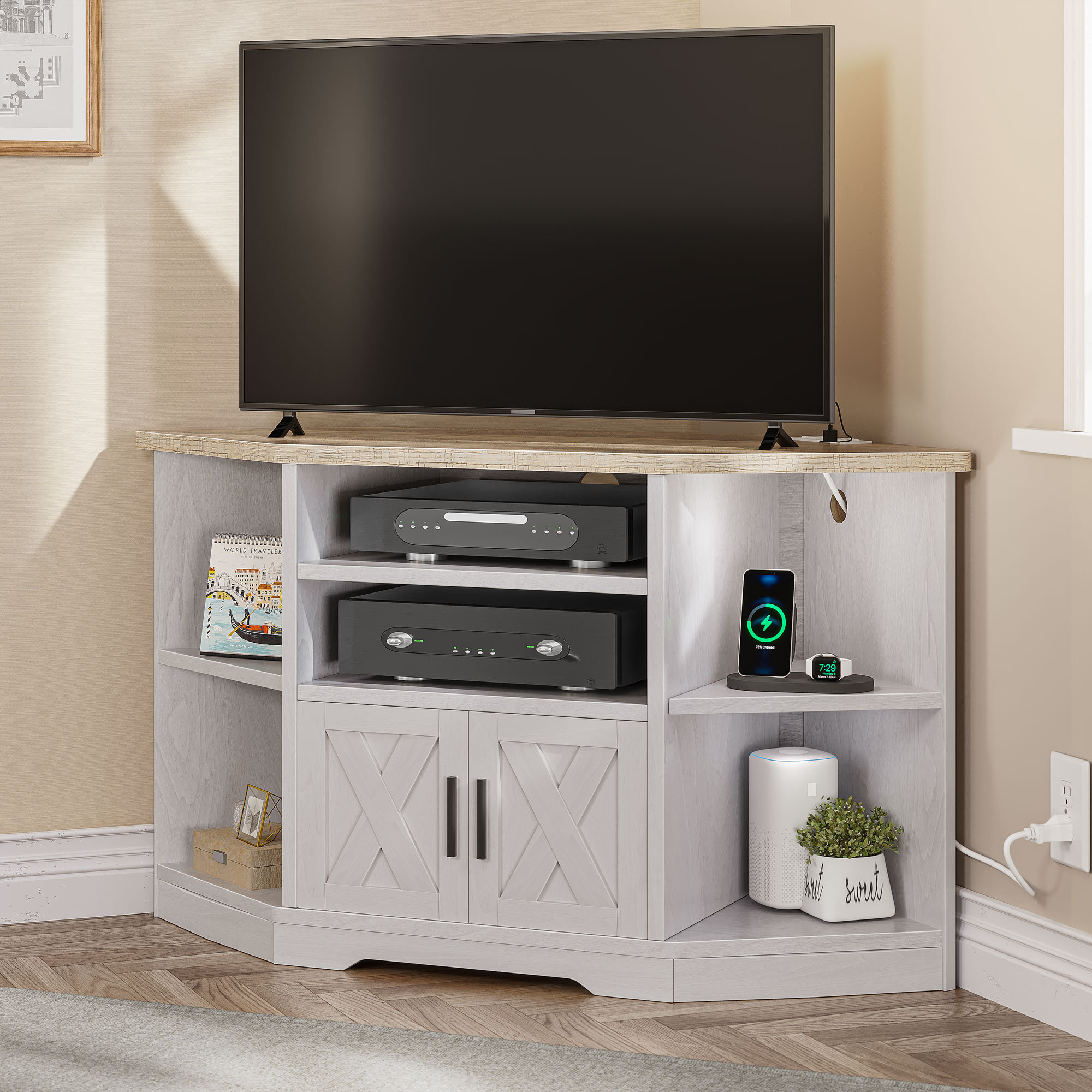 corner tv stand solutions