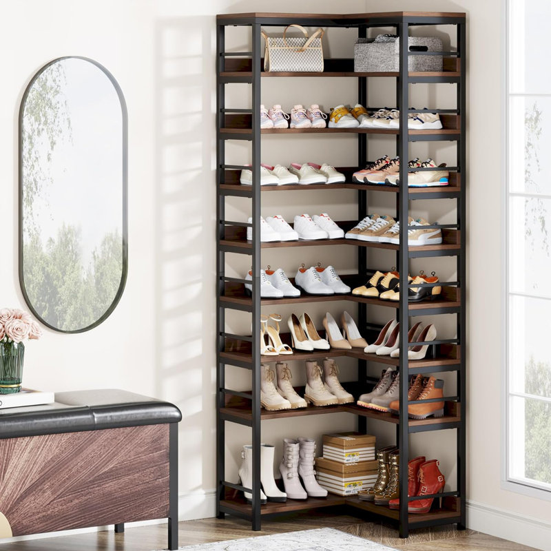 17 Stories 50 Pair Shoe Rack | Wayfair