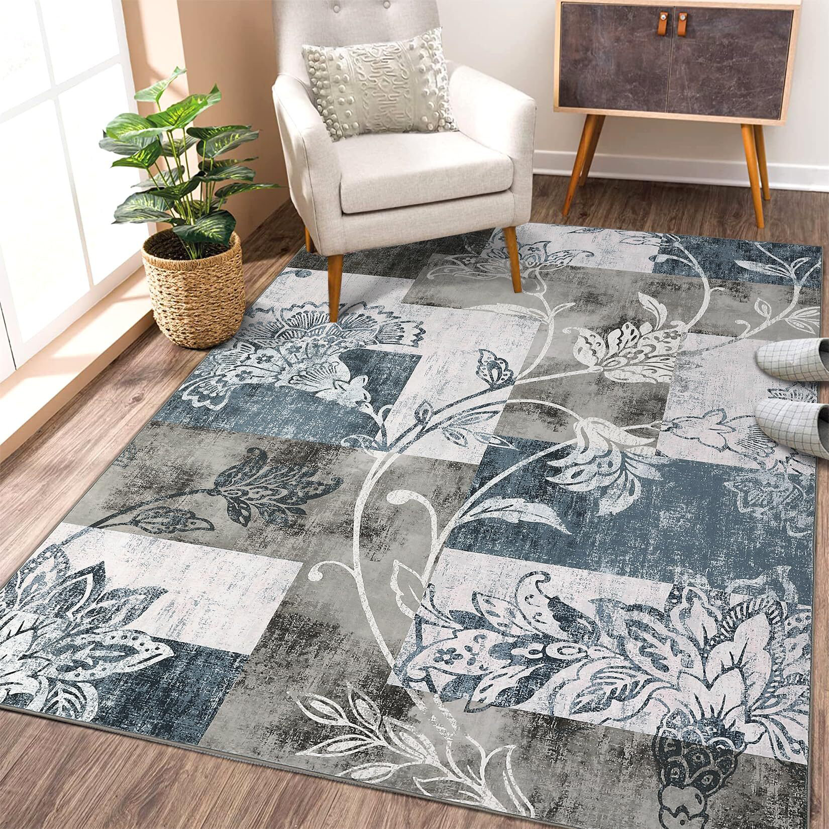 Red Barrel Studio® Area Rug 10X13 Machine Washable Rug | Wayfair