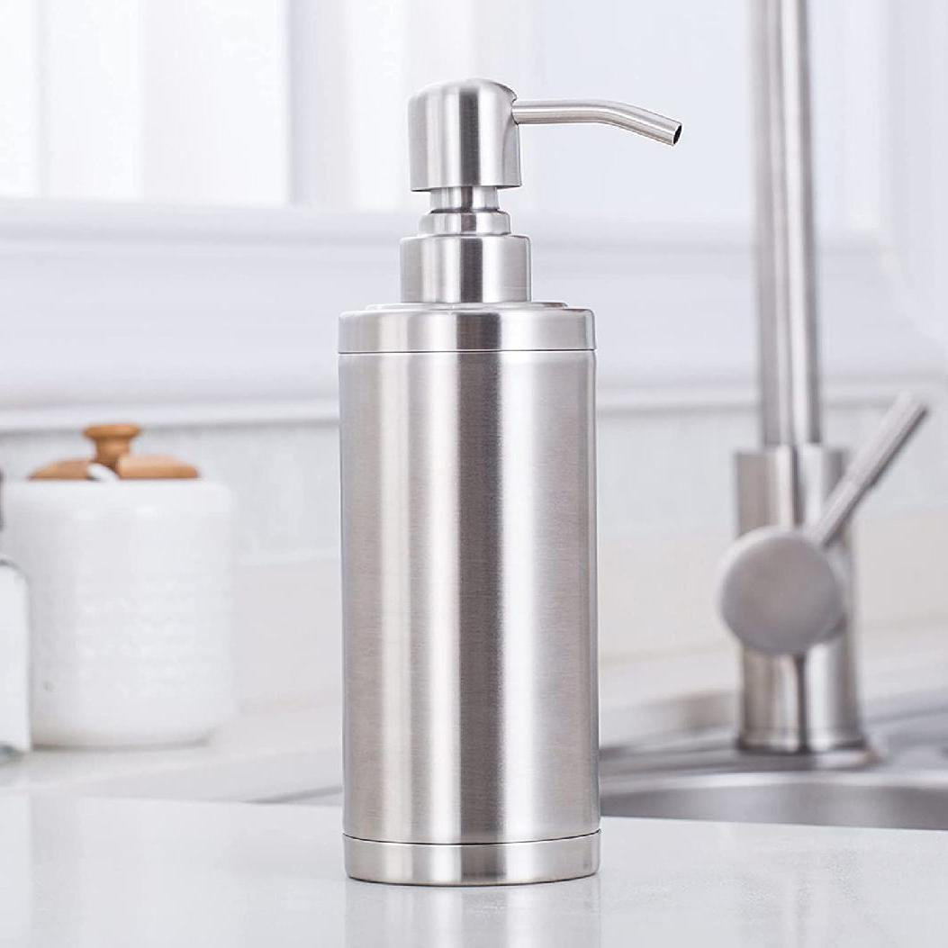 Frifoho Stainless Steel Soap Dispenser For Kitchen Sink, Bathroom ...