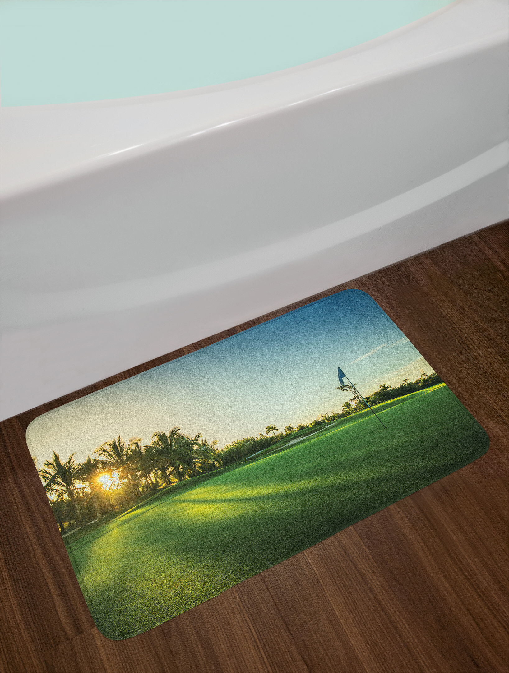 East Urban Home Josannah Bath Mat | Wayfair
