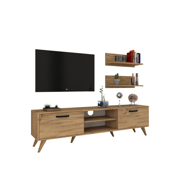 East Urban Home Entertainment Center for TVs up to 75" | Wayfair