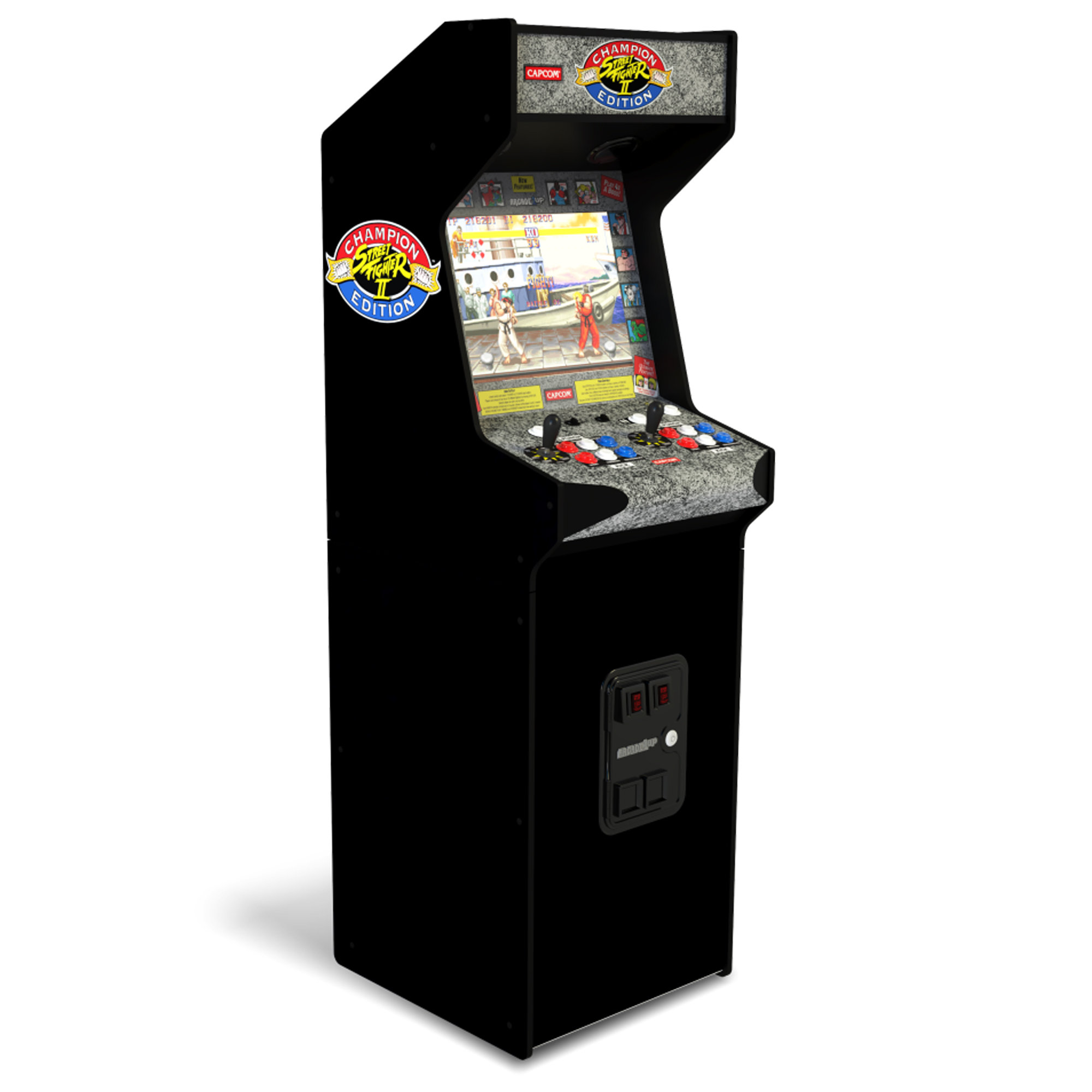 Arcade 1Up Machine d'arcade Arcade1up Street Fighter II CE 5 pi et ...
