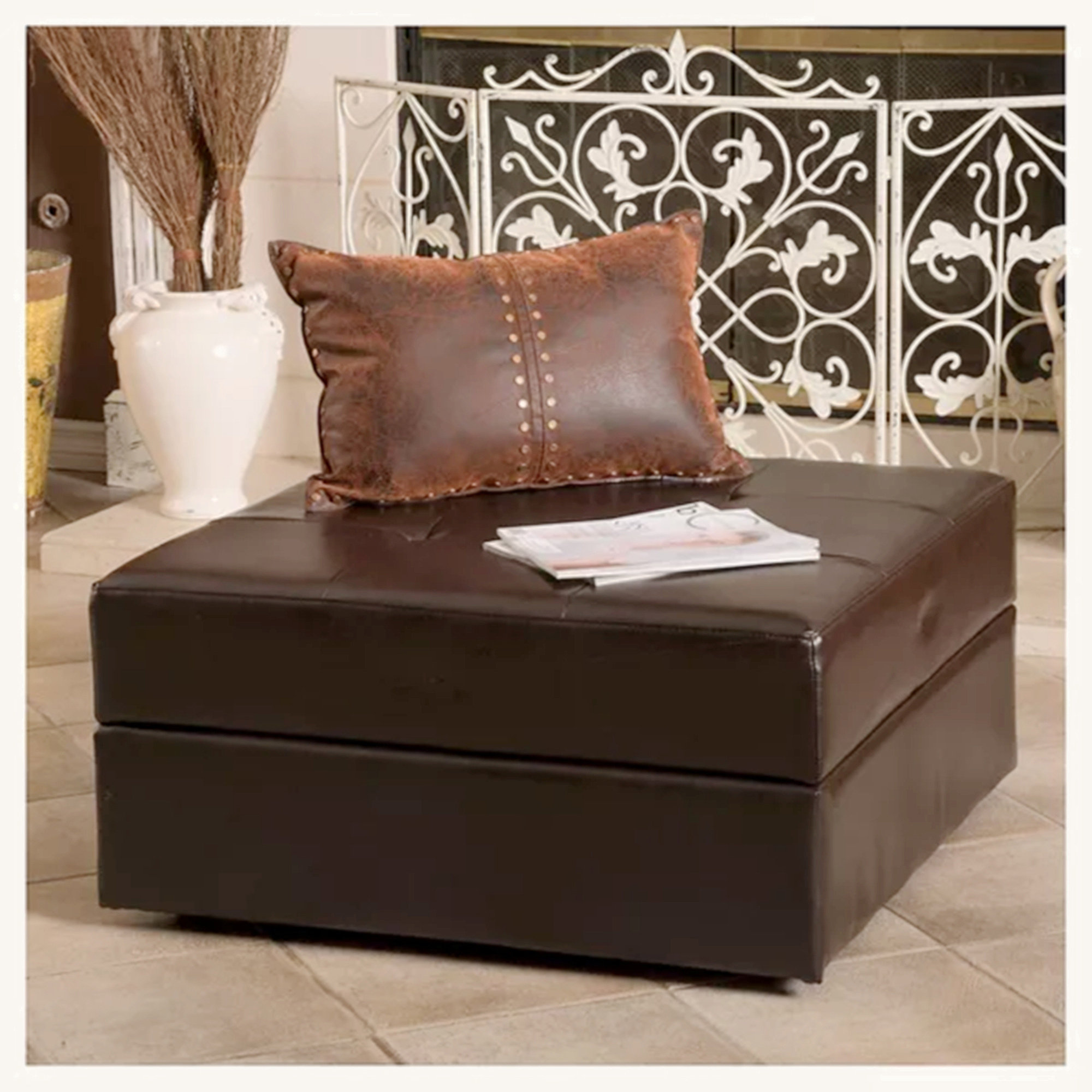 Latitude Run® Versatile Fabric Storage Bench With Classic Design And ...