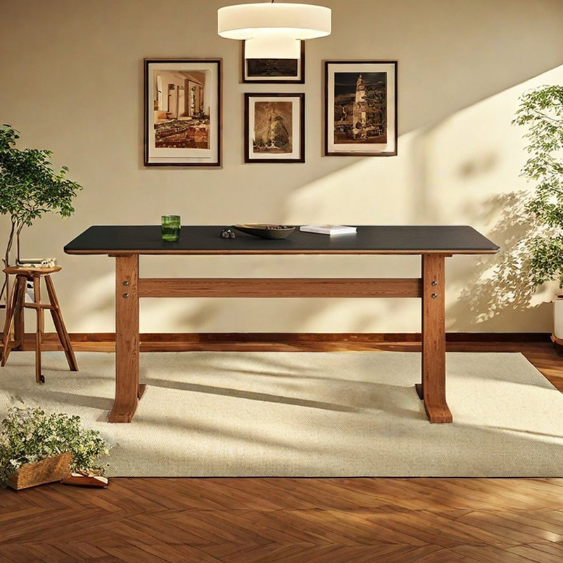 dujinlong home French retro rock dining table | Wayfair