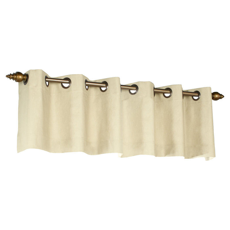 August Grove® Kalum Insulated Grommet 40" Window Valance "& Reviews ...