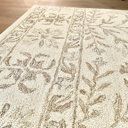 One Allium Way® Mcclelland Hand Hooked Wool Floral Rug & Reviews | Wayfair