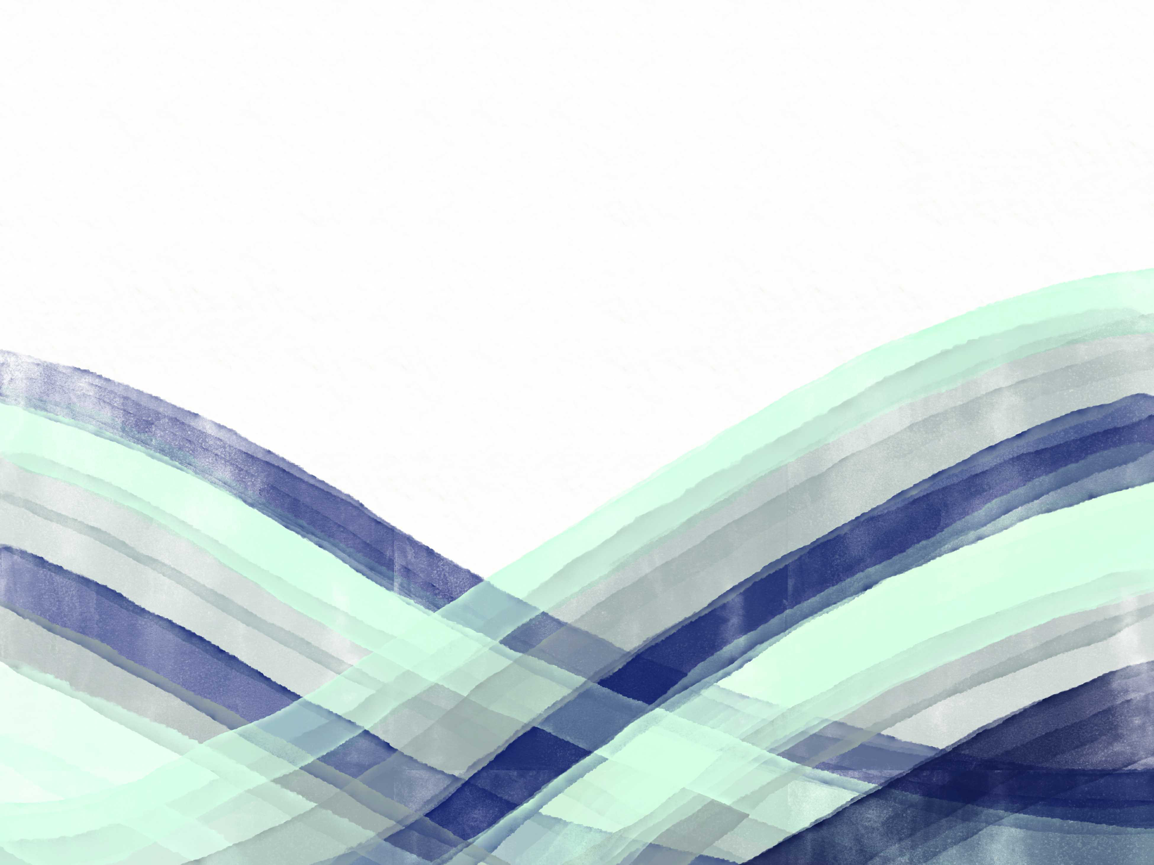 Orren Ellis Wave Wash - Wrapped Canvas Print | Wayfair