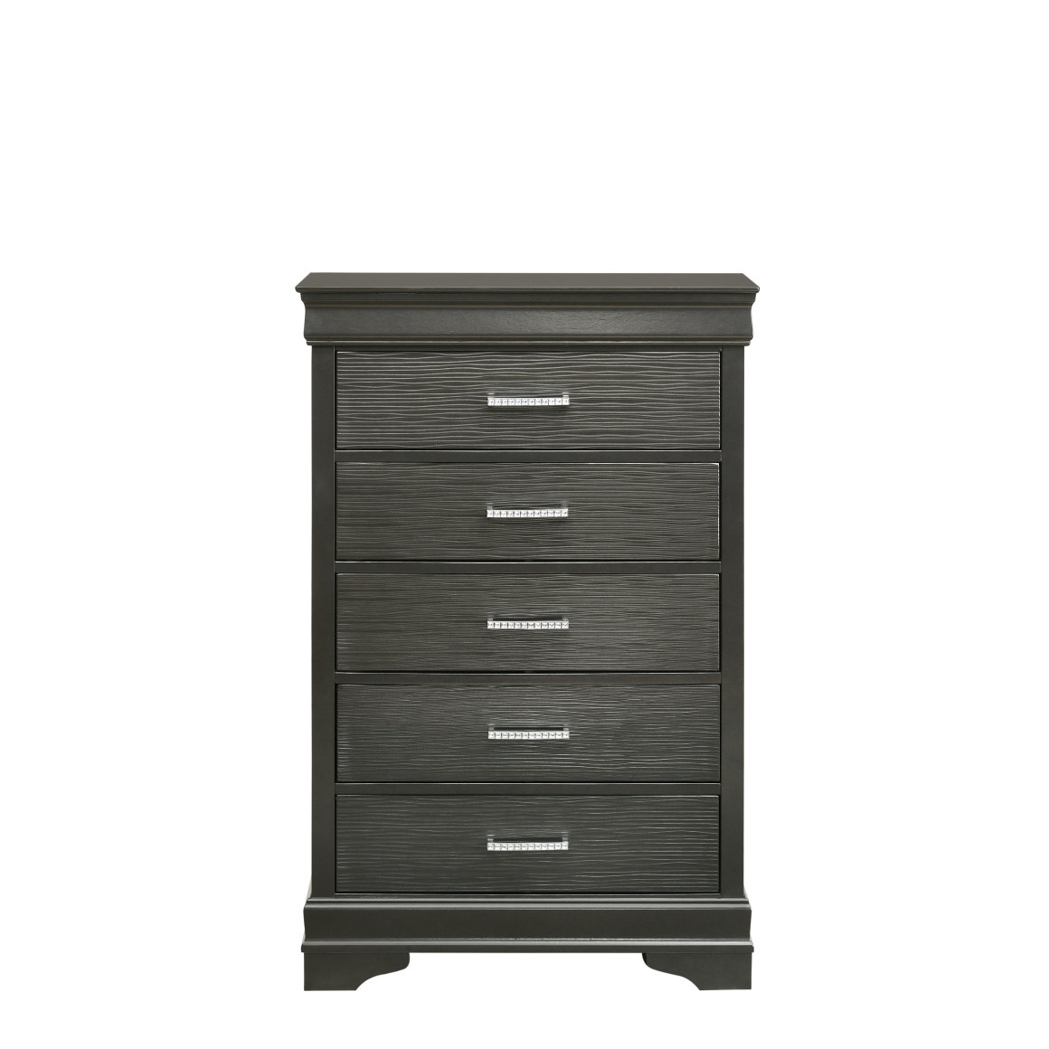 House of Hampton Modern 5 Drawers Chest Made With Wood - Wayfair Canada