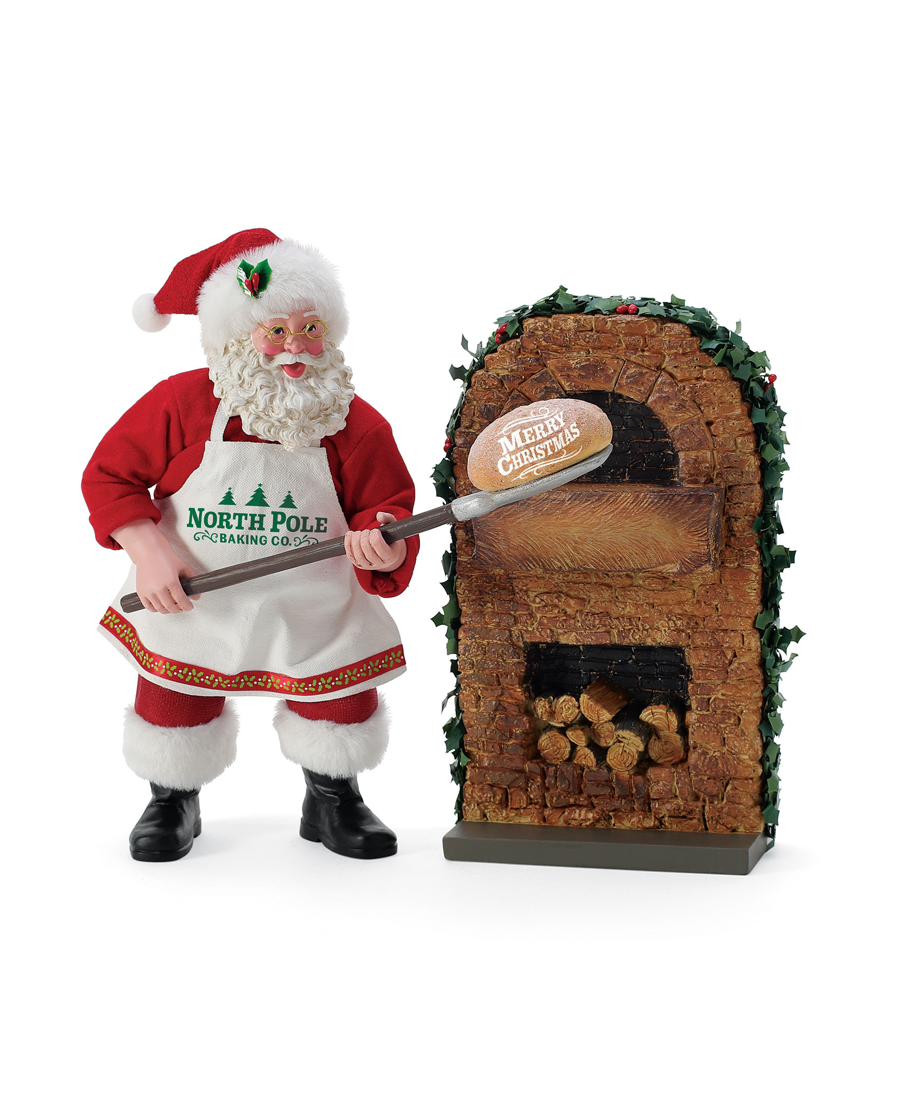 Possible Dreams Bon Appetit North Pole Bakery Santa 10in | Wayfair