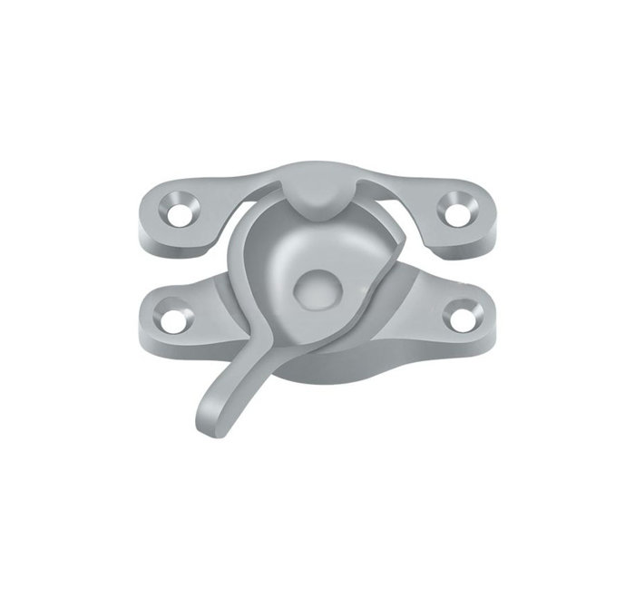 Deltana WL07U26D Window Sash Lock; 15/16" x 2-5/8"; Satin Chrome Finish ...