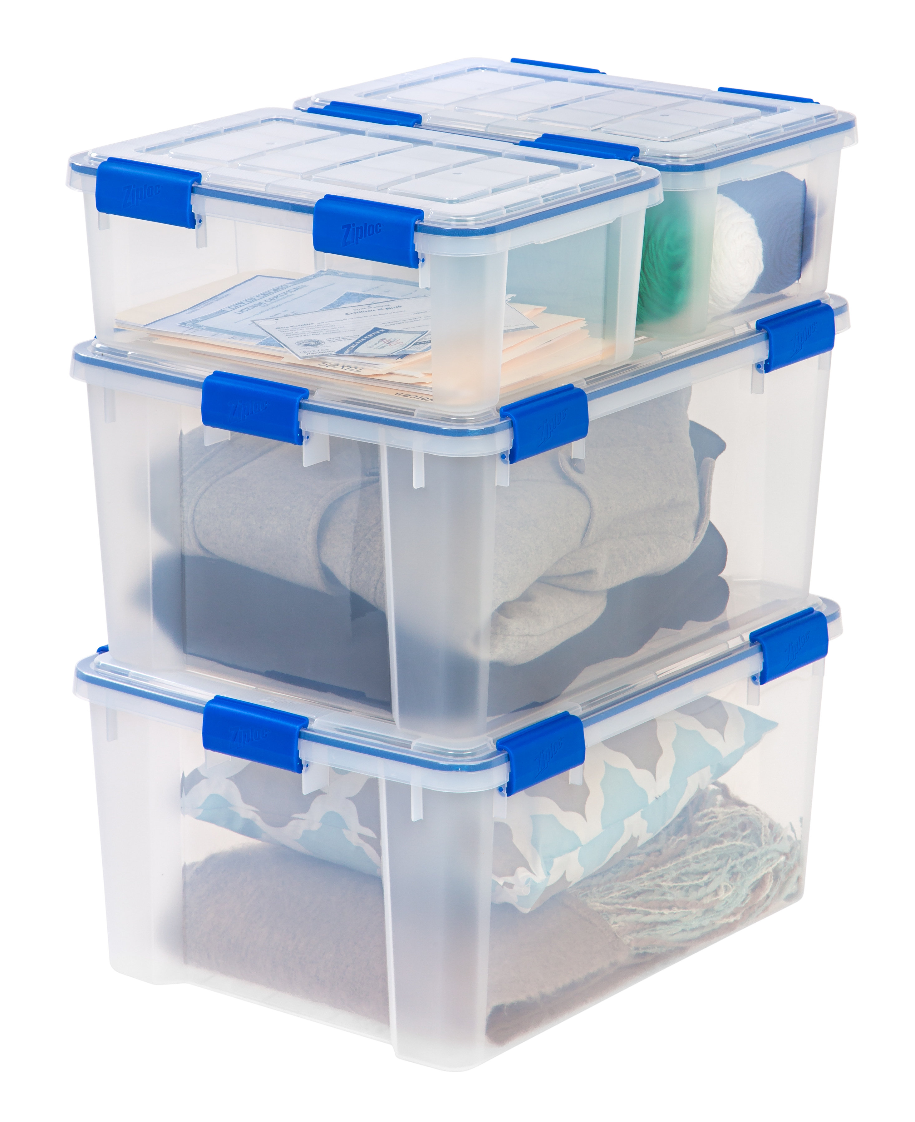 Ziploc® Ziploc Weathershield 4 Piece Plastic Box Set & Reviews | Wayfair
