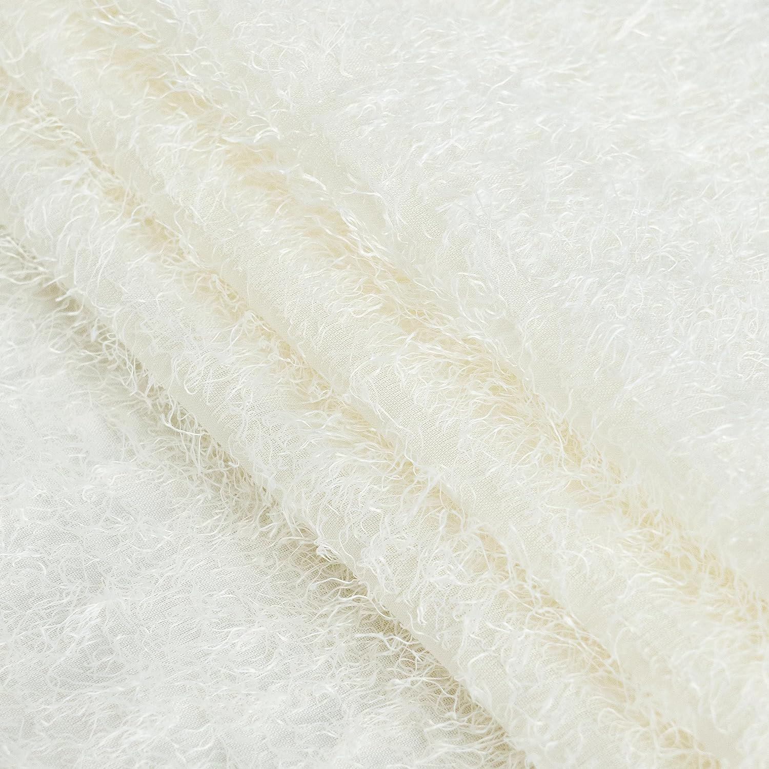 Mercer41 Arlillian Solid Color 52" Window Valance in Beige | Wayfair