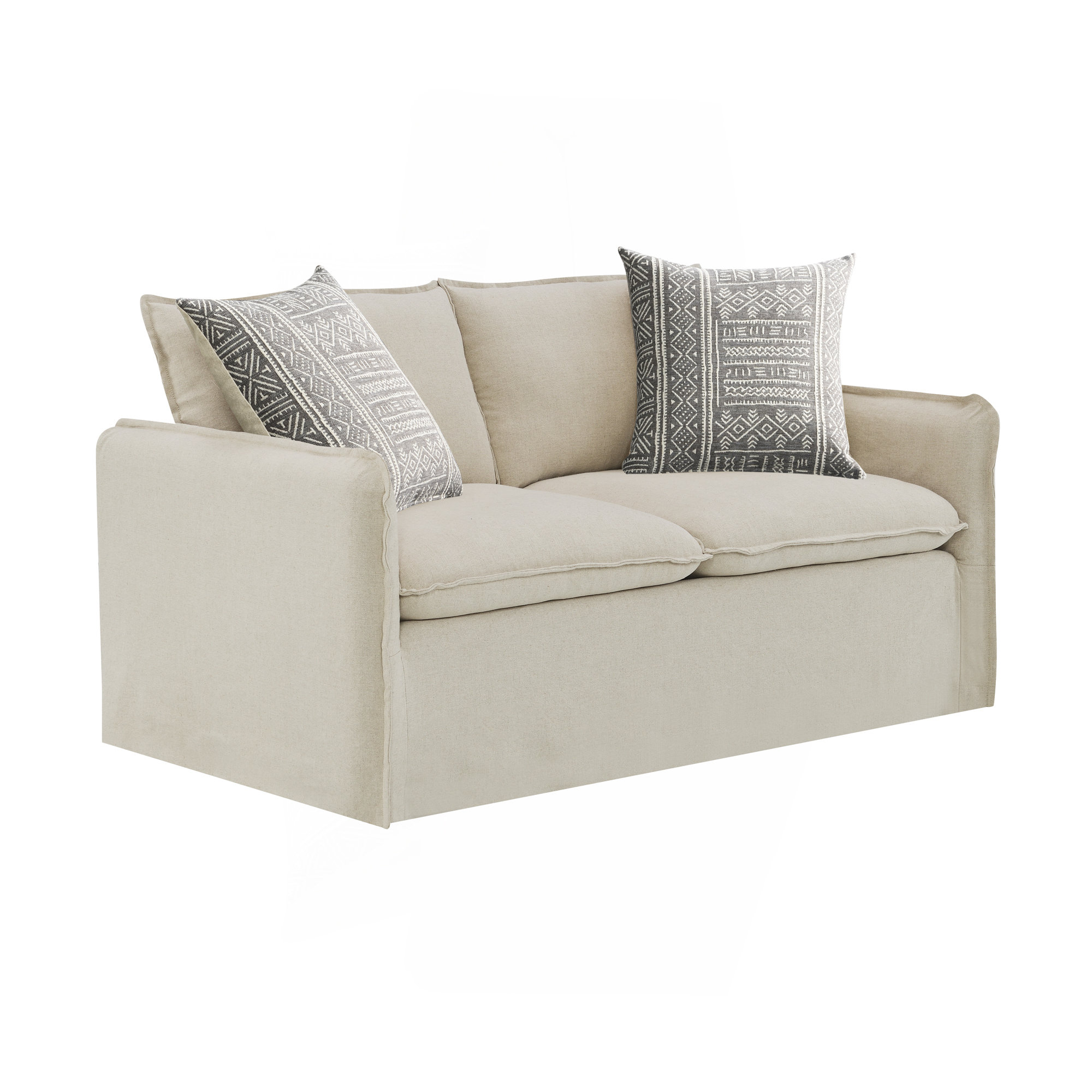Red Barrel Studio® Pattern Fabric Loveseat | Wayfair