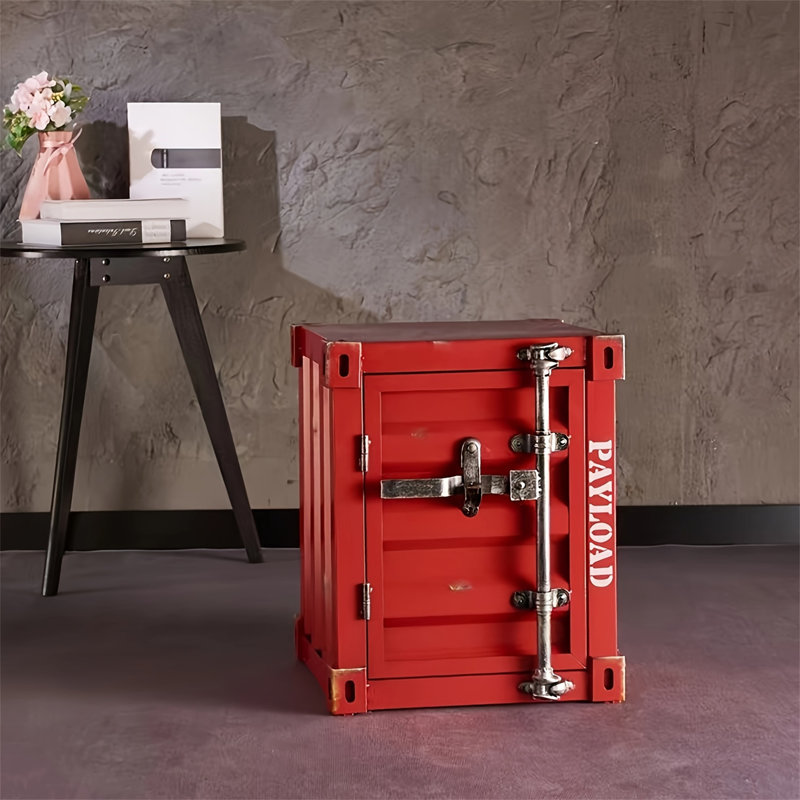 Williston Forge Industrial Wind Container Cabinet, Storage Cabinet ...