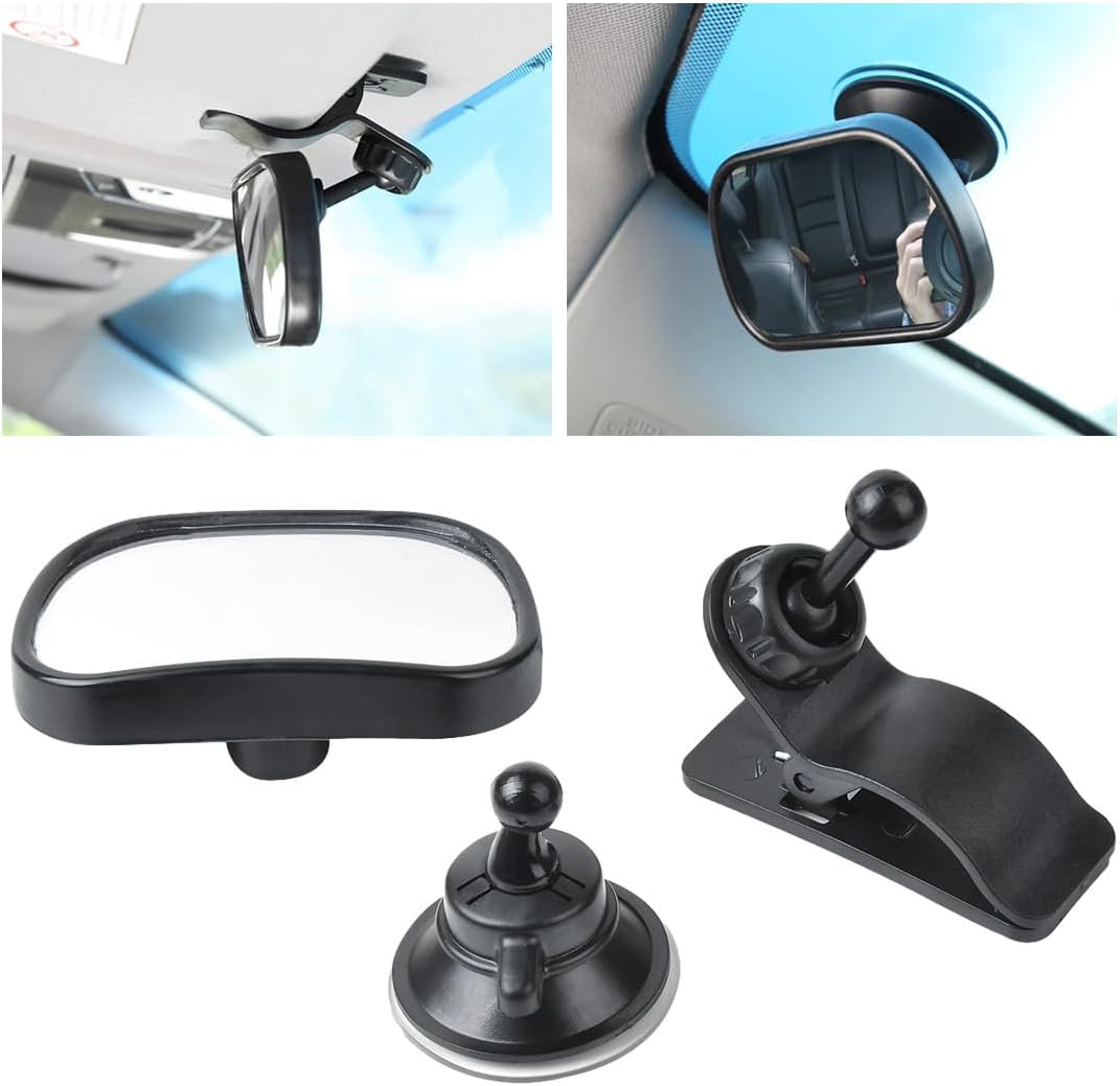 Symple Stuff Baby Car Mirror, Shatter-Proof Rear Facing Mirror For ...