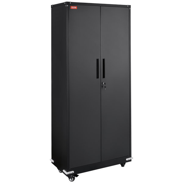 VEVOR Metal Single Storage Cabinet ( 74.2'' H x 31.5'' W x 15.75'' D ...