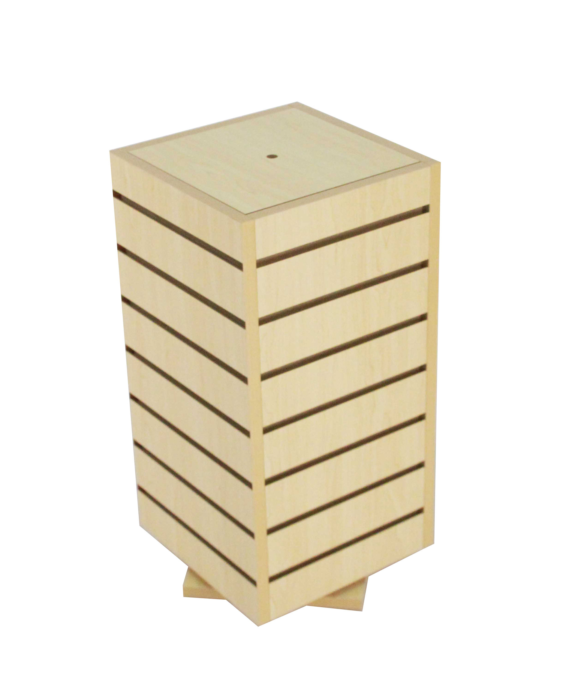 Rebrilliant® 4-Sided Slatwall Counter Spinner Display Rack Great For ...