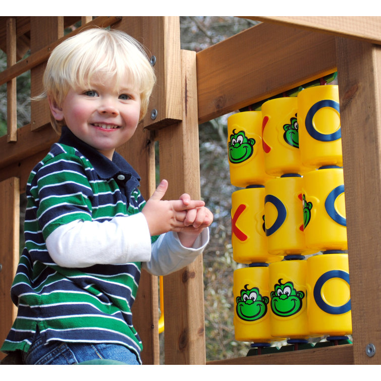 Creative Playthings Green, Yellow Swing Set Game & Reviews | Wayfair