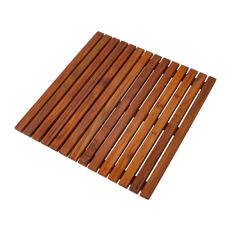 Breakwater Bay Yessenia Teak & Wood Shower Mat & Reviews | Wayfair