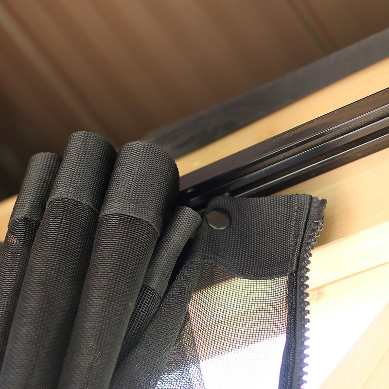 Yardistry 12' x 14' Meridian Mosquito Mesh Kit Premium Phifer UV ...