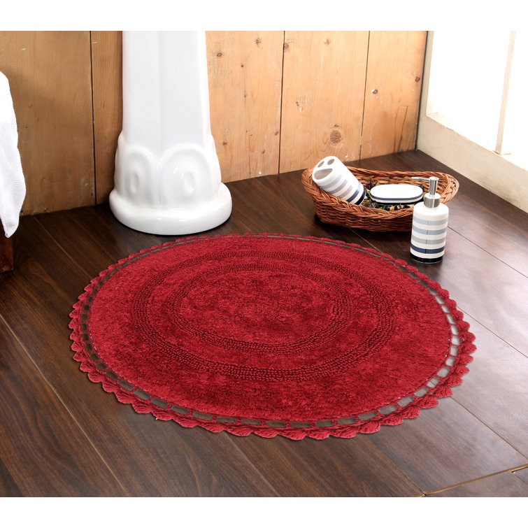 Dakota Fields Akiera Cotton Bath Rug & Reviews | Wayfair