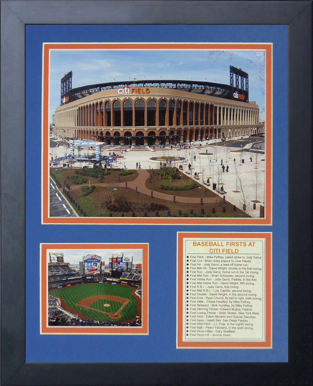Legends Never Die New York Mets - Citi Field Outside Framed Memorabilia ...