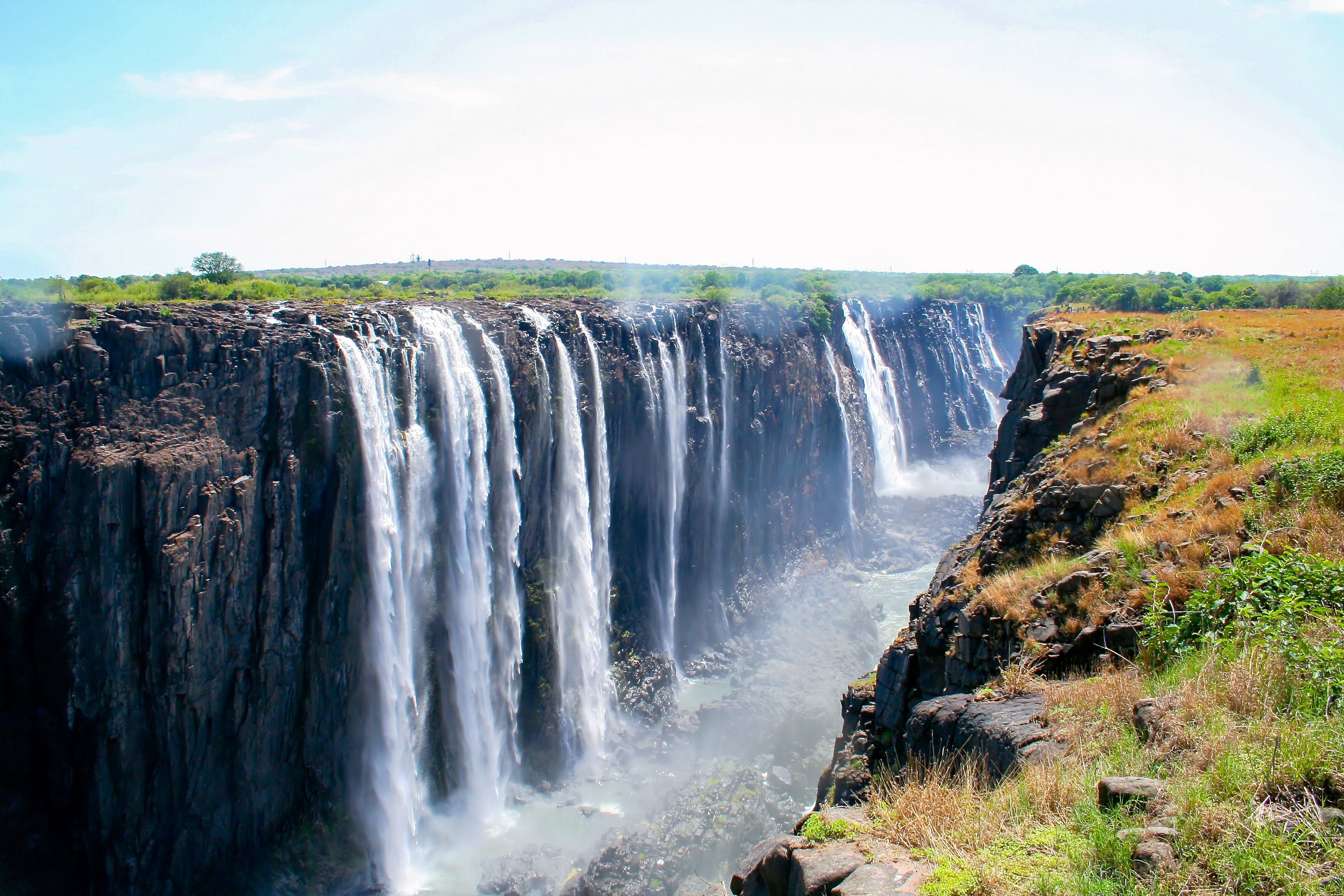 Millwood Pines Victoria Falls by Ella_Ageeva - Wrapped Canvas ...