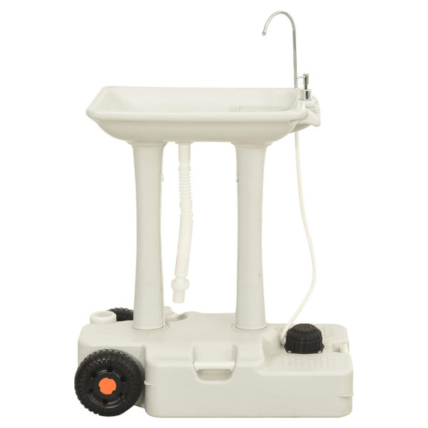 Belfry Bathroom Camping Hand Wash Stand With Dispenser 35 L | Wayfair.co.uk
