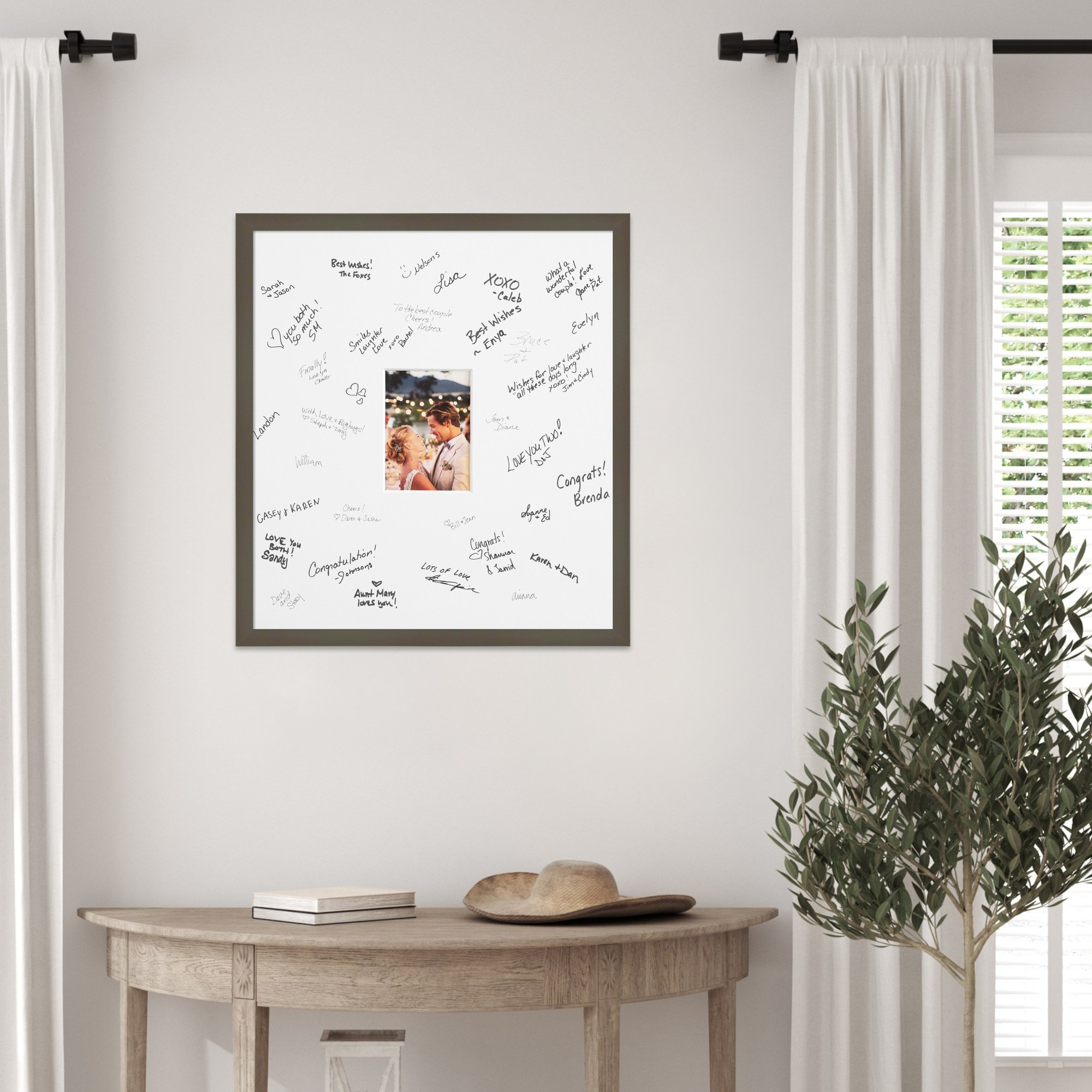 Canora Grey Svelte Signature Mat Picture Frame, Photo Frame Wedding ...