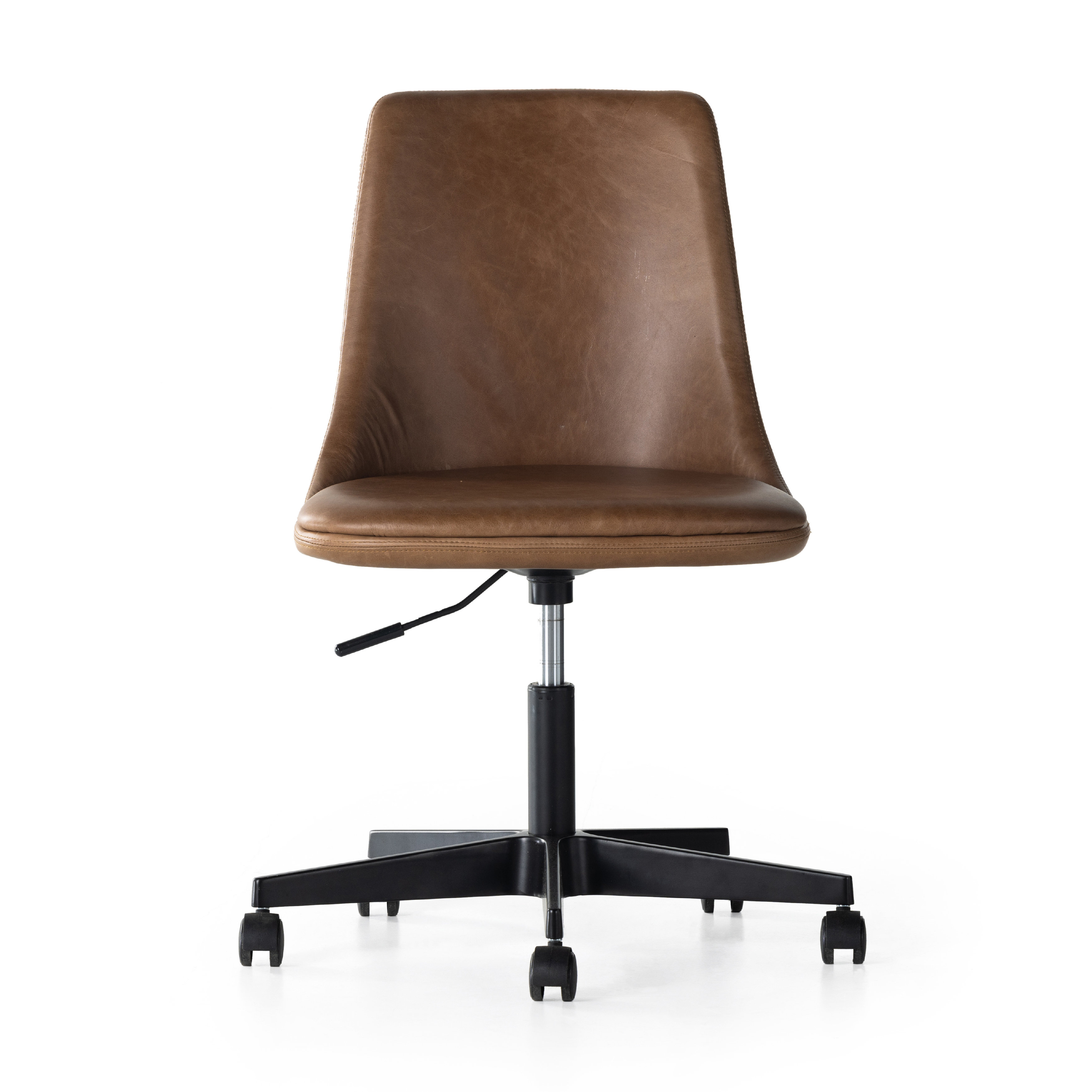 17 Stories Genuine Leather Task Chair | Wayfair