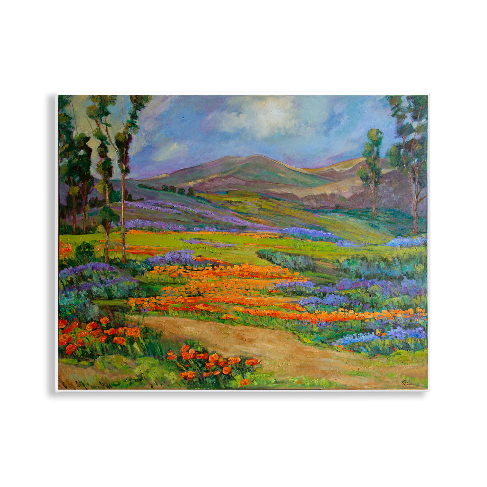 Dakota Fields Bountiful Meadow Landscape Wall Plaque Art by Alexi Fine ...