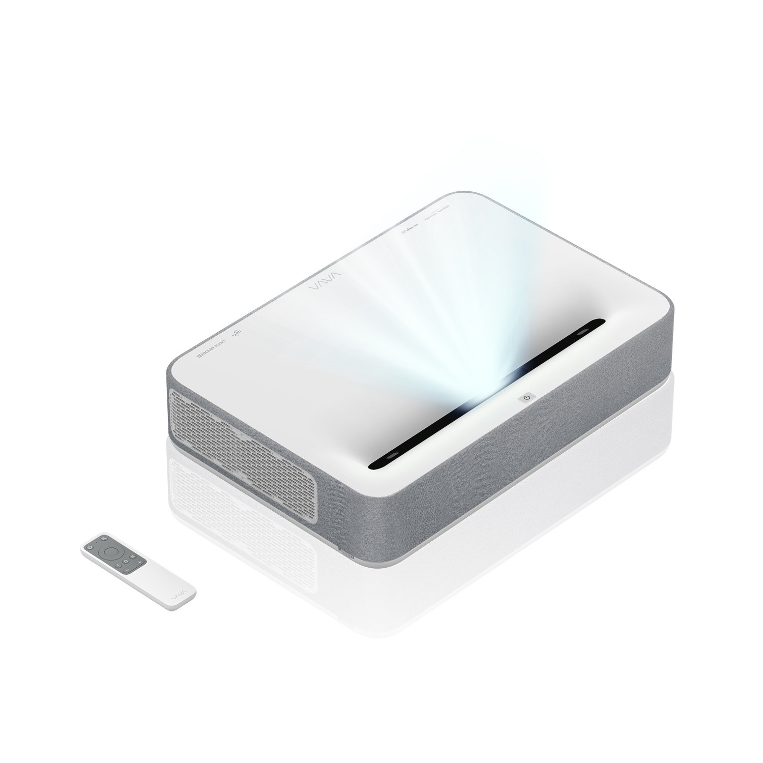 VAVA Home Theater Projector 1800 Lumens Portable Projector, 150" Ultra ...