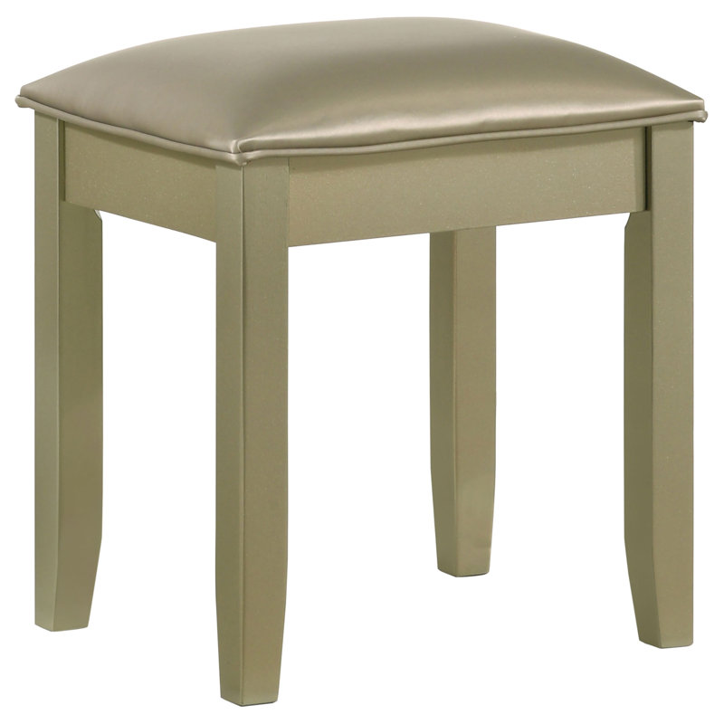Mercer41 Solid + Manufactured Wood Accent Stool | Wayfair