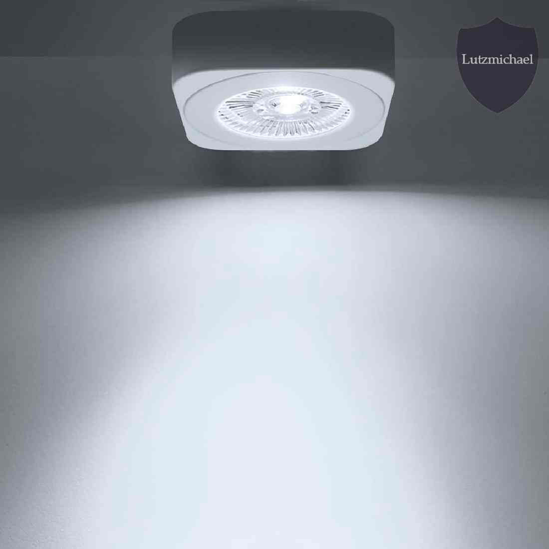 menggutong 5W 110LM Surface Mounted LED Puck Lights Sign | Wayfair