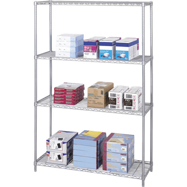 Safco Products Industrial Wire Extra Shelves (18" x 48" Shelves) | Wayfair