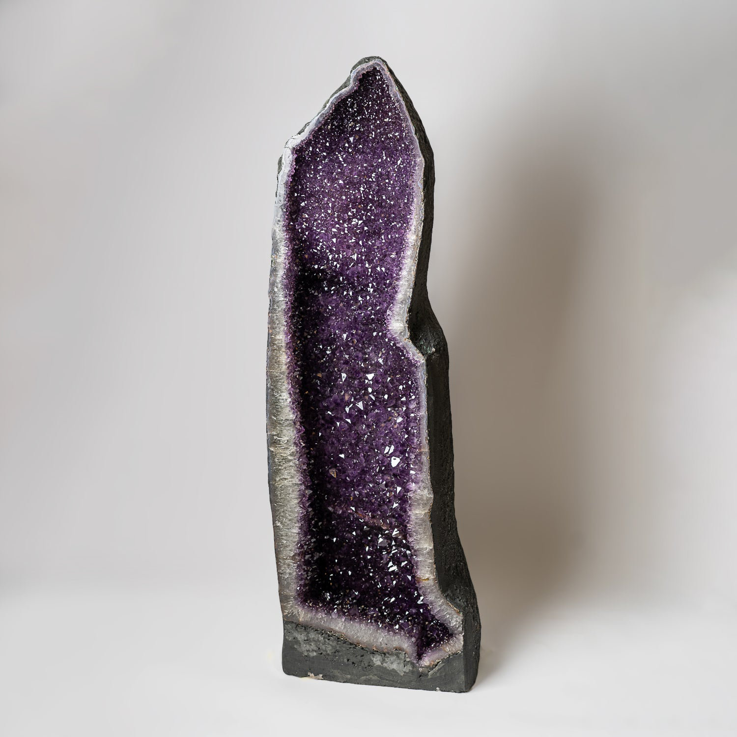 Astro Gallery of Gems Amethyst Crystal Cluster Geode from Brazil (49 ...